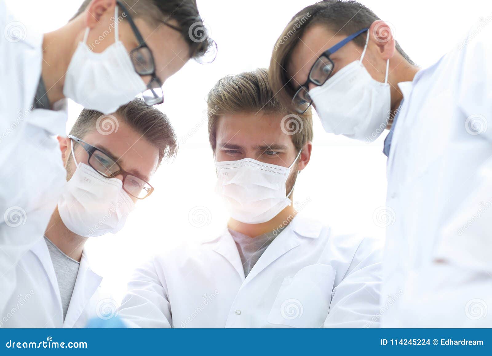 Closeup.the Surgical Team in the Operating Room Stock Photo - Image of ...