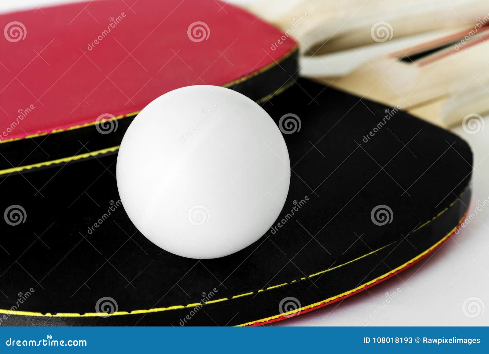 Closeup of Table Tennis Equipment Stock Image - Image of pingpong ...