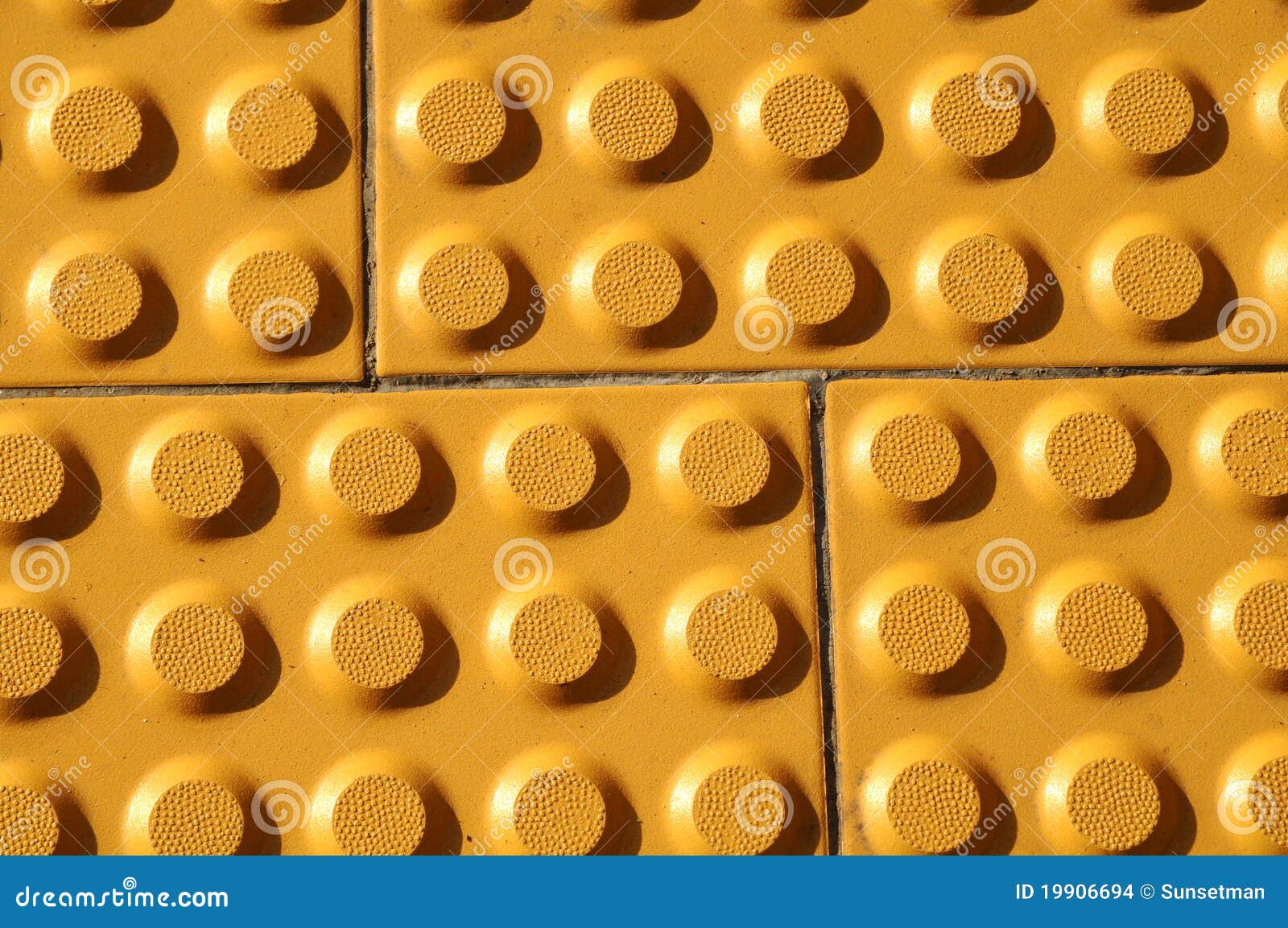 Closeup of Tactile Paving stock photo. Image of texture - 19906694