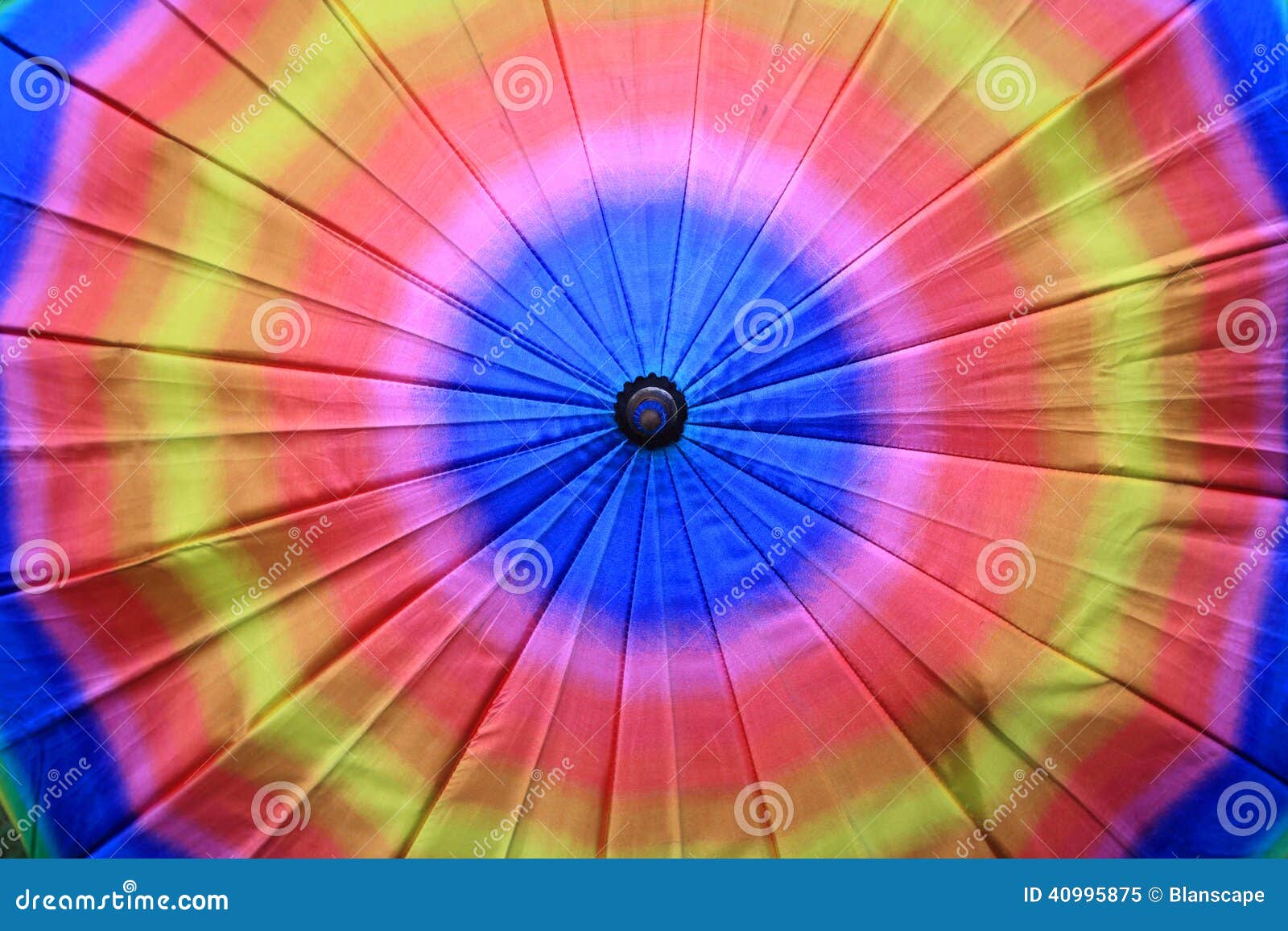 Closeup Texture of Colorful Rainbow Umbrella Stock Image - Image of ...