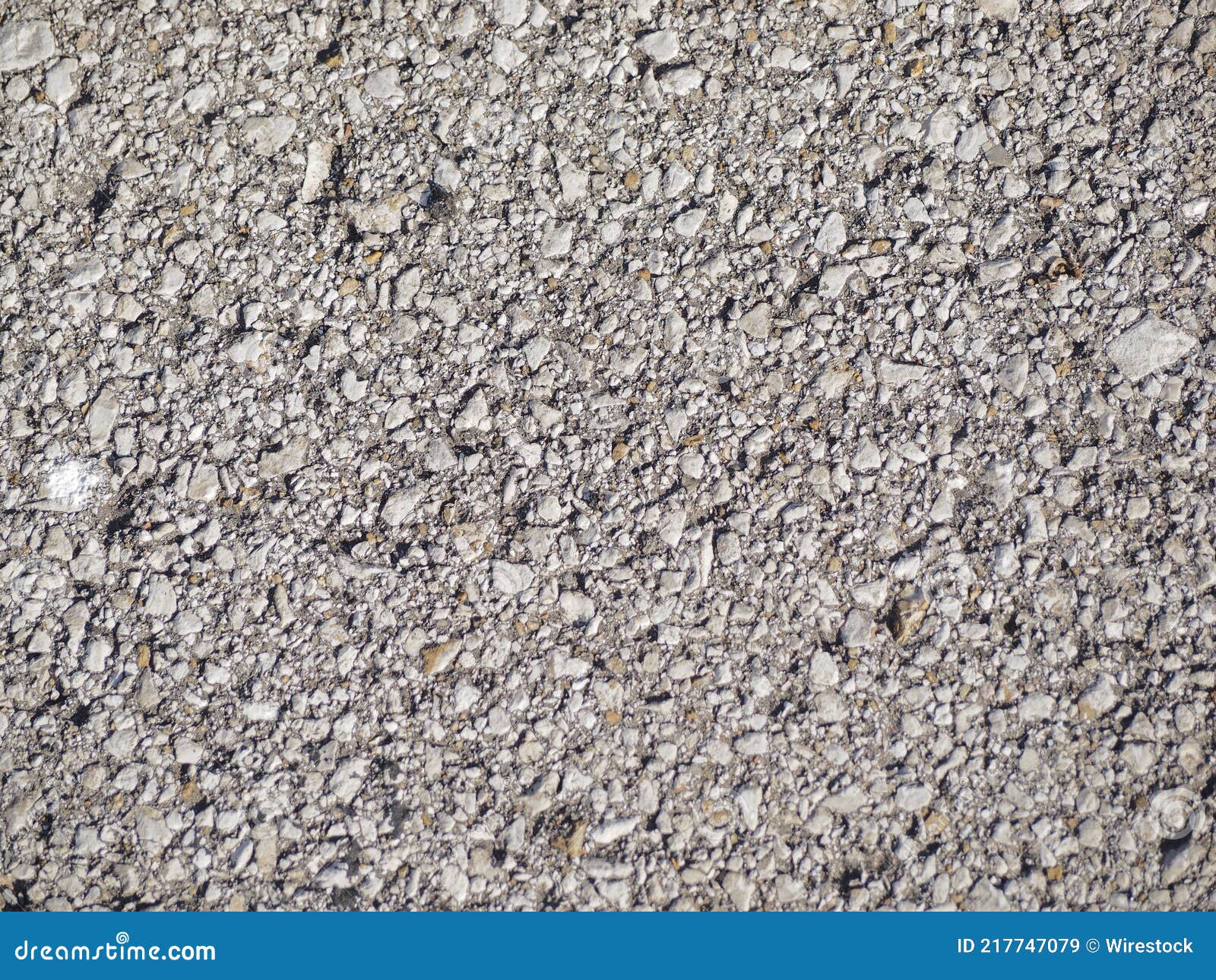 Closeup Texture of Crushed Stone and Sand Mixture Ground Stock Image ...