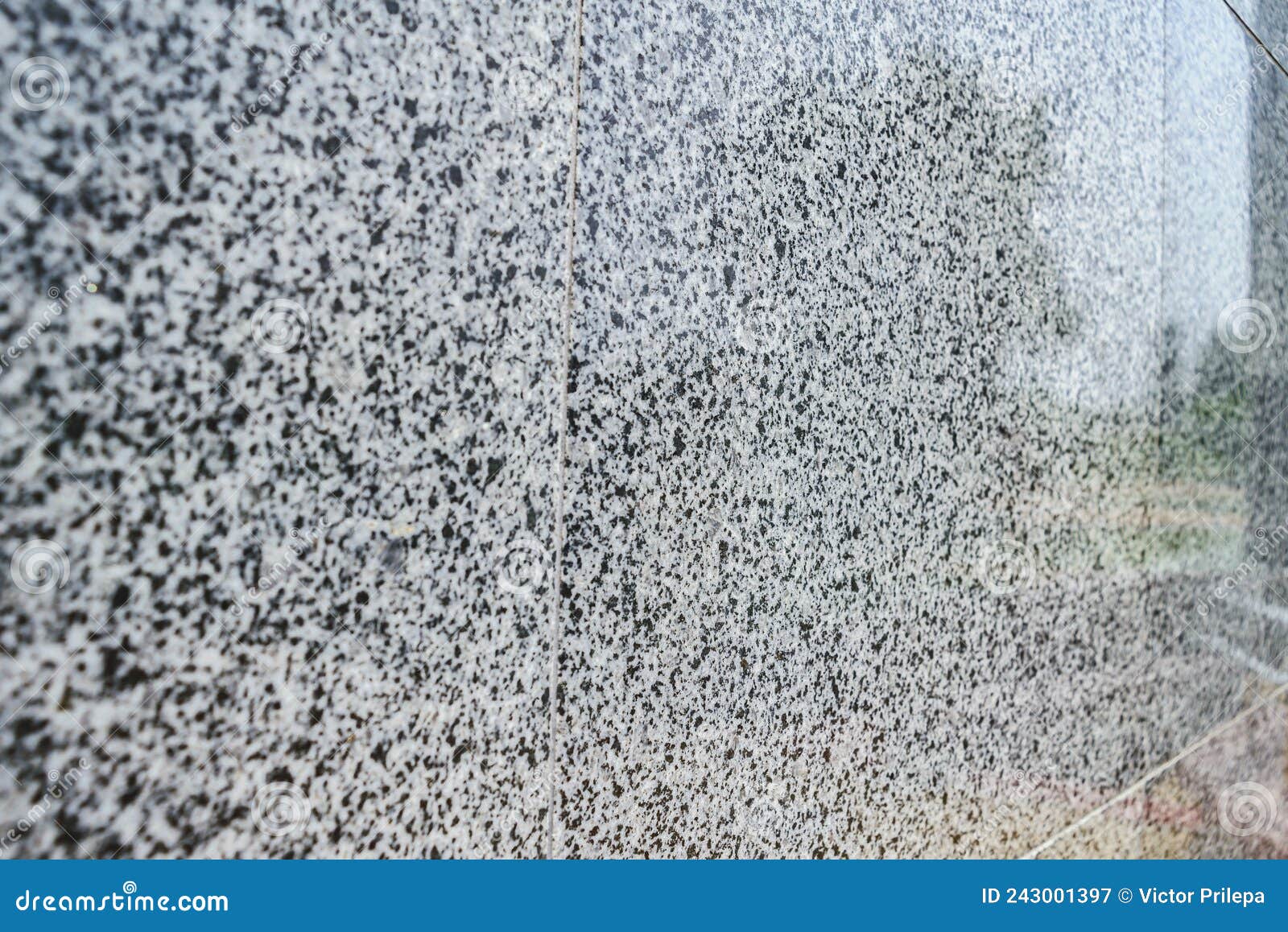 Closeup Texture of Gray Granite Reflection Background Stock Image ...