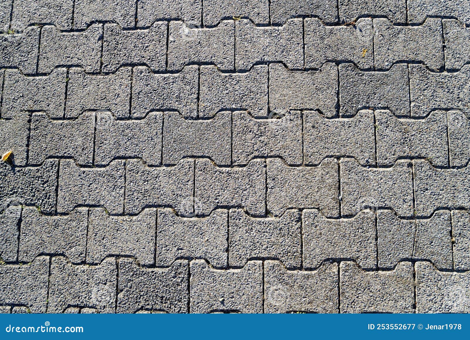 Texture of Gray Paving Stone Double T Stock Image - Image of area ...