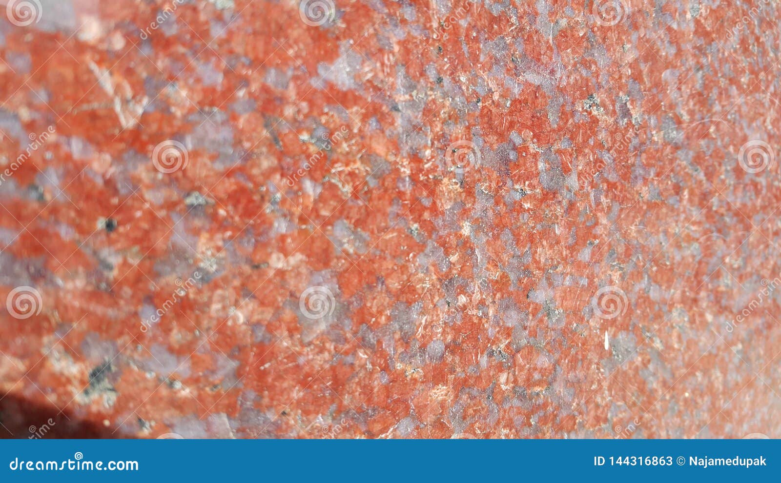Closeup Texture of Red Concrete Floor. Background of a Red Concrete in ...