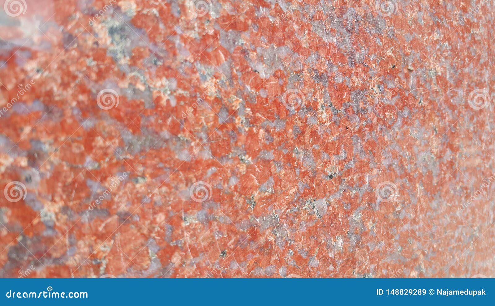 Closeup Texture of Red Concrete Floor. Background of a Red Concrete in ...