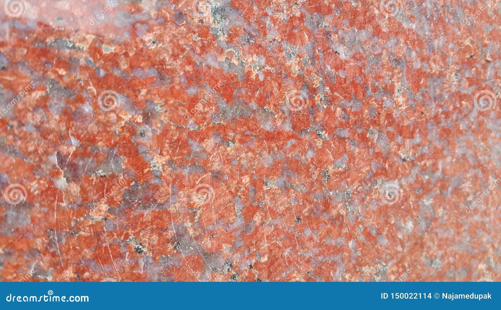 Closeup Texture of Red Concrete Floor. Background of a Red Concrete in ...