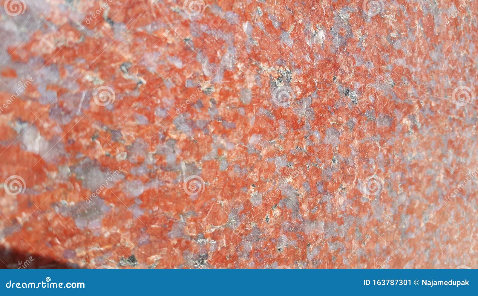 Closeup Texture of Red Concrete Floor. Background of a Red Concrete in ...