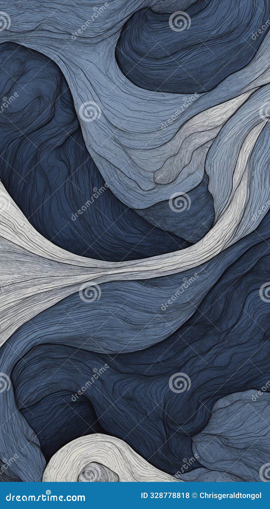 A Closeup of a Textured Handdrawn Illustrations Surfac Ai Generated ...