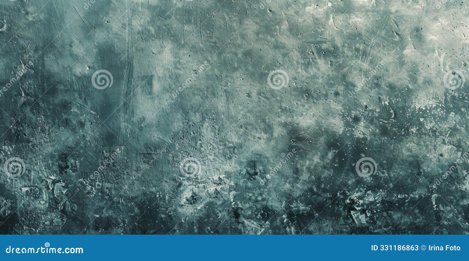 Closeup of Textured Teal Concrete Wall with Scratches and Marks ...