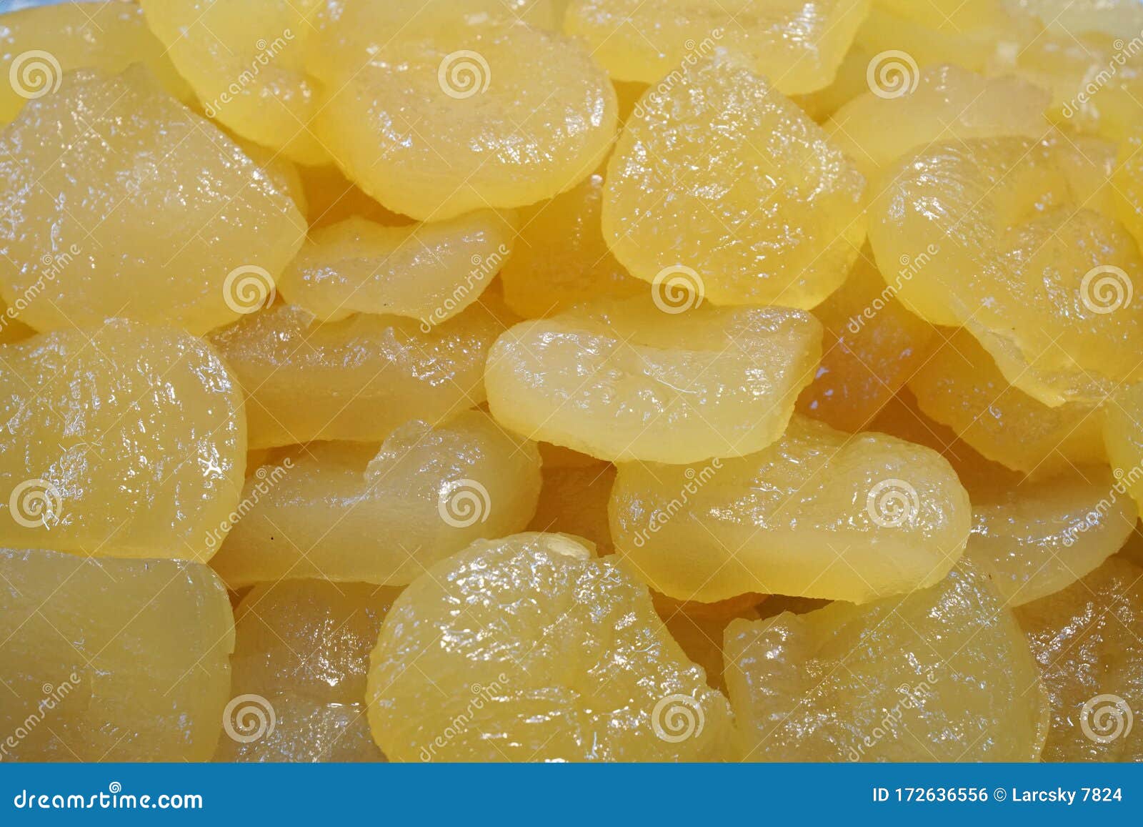 Closeup Thai Dessert - Yellow Jackfruit in Syrup Stock Photo - Image of ...