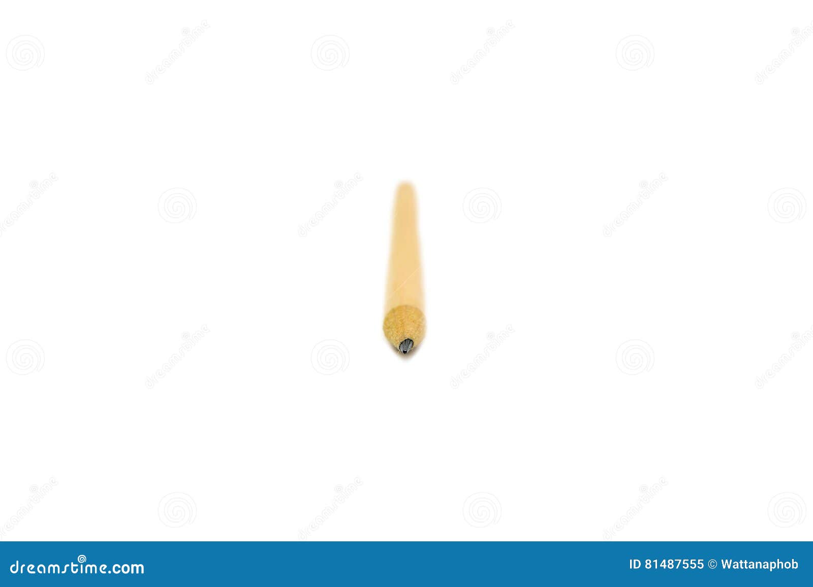 Closeup the Tip of a Pencil Stock Image - Image of design, macro: 81487555