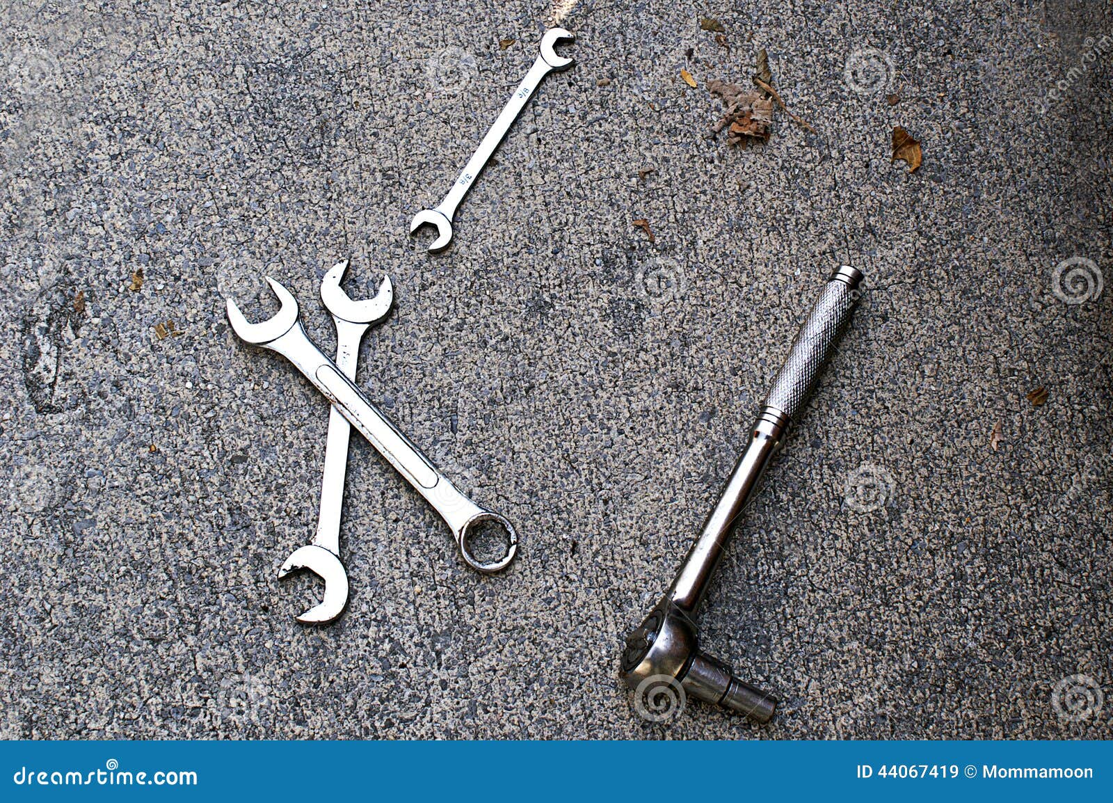 Closeup of Tools on Concrete Stock Image - Image of activity ...