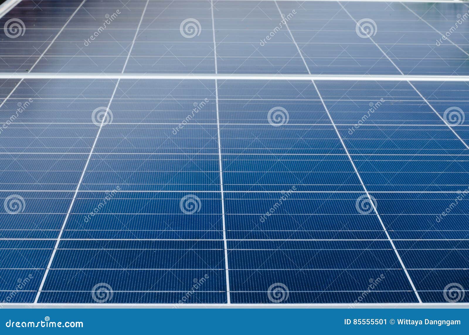 Closeup the Top of Solar Panel Stock Image - Image of conductive, panel ...