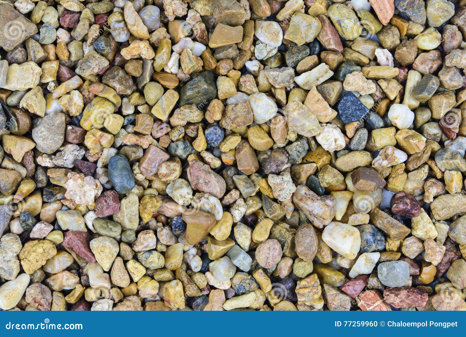 Closeup Top View of Pebble Stones Stock Photo - Image of pebble, rock ...