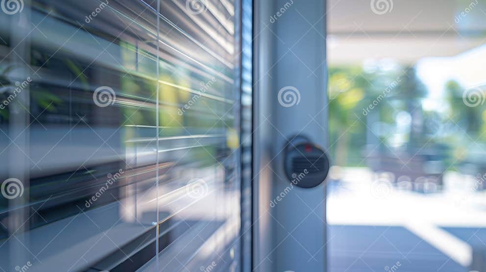 A Closeup of the Touch Screen Control Panel Allowing for Easy ...