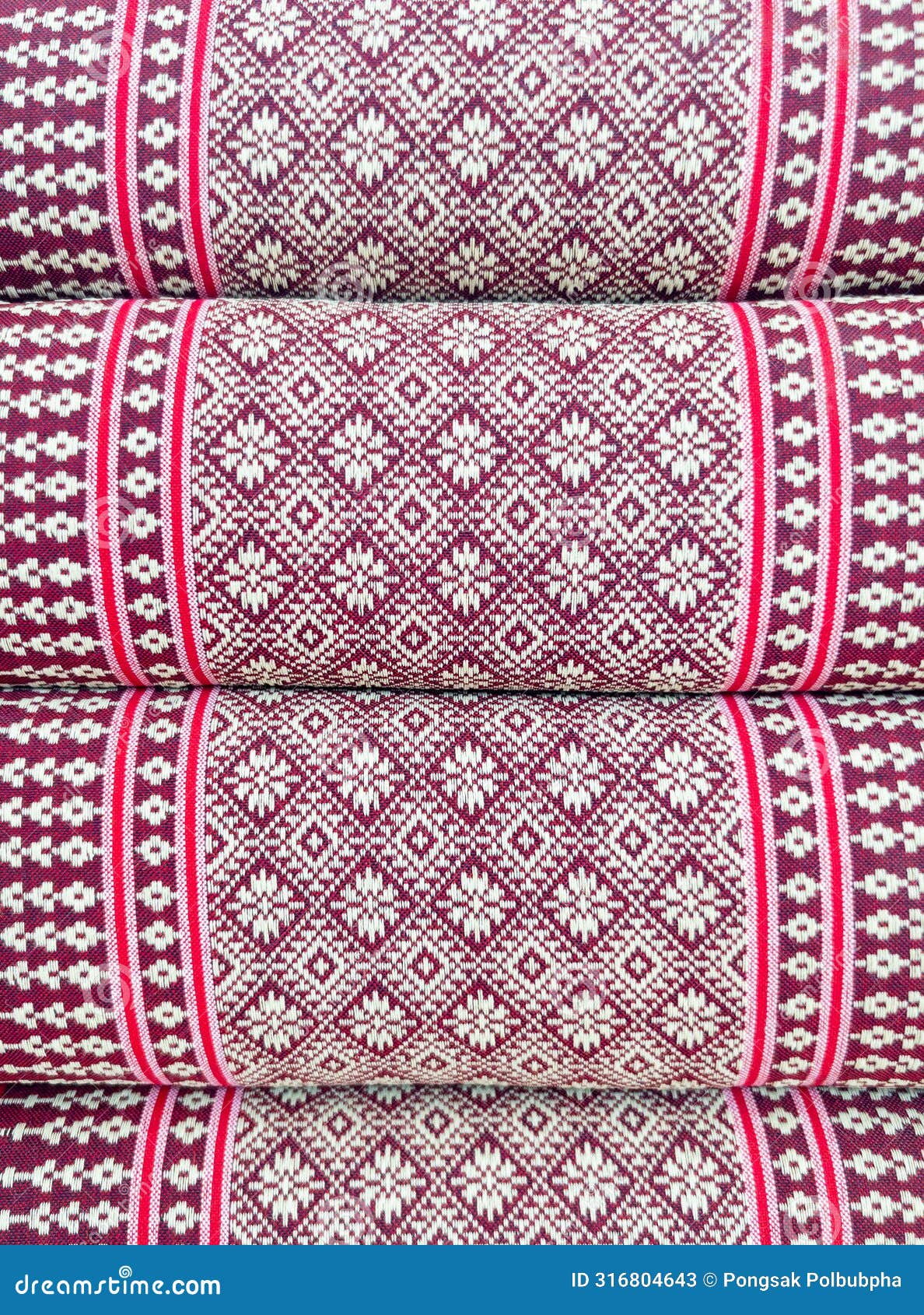 Closeup of the Traditional Thai Style Pattern Stock Image - Image of ...