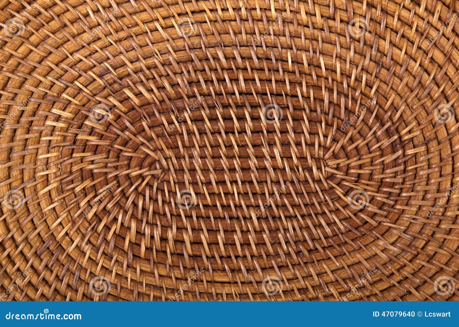 Closeup of Traditional Woven Grass Mat in Circular Pattern Stock Photo ...