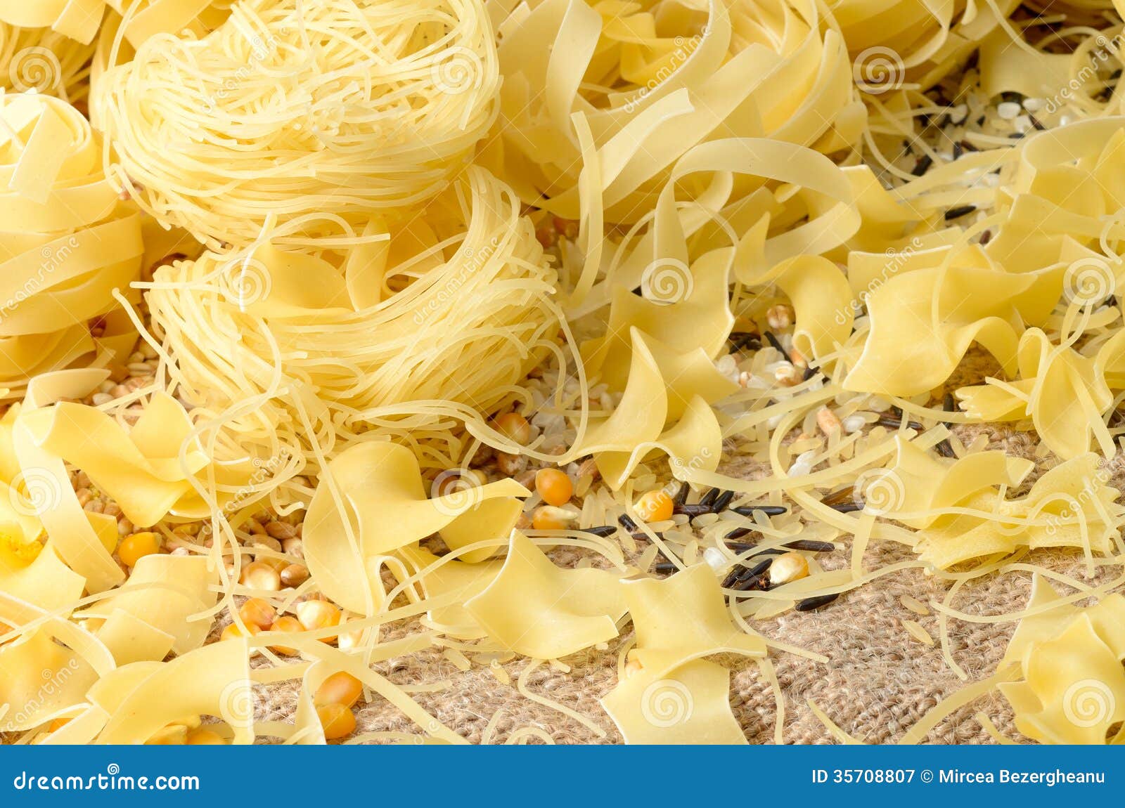 Closeup of uncooked pasta stock image. Image of nutrition - 35708807