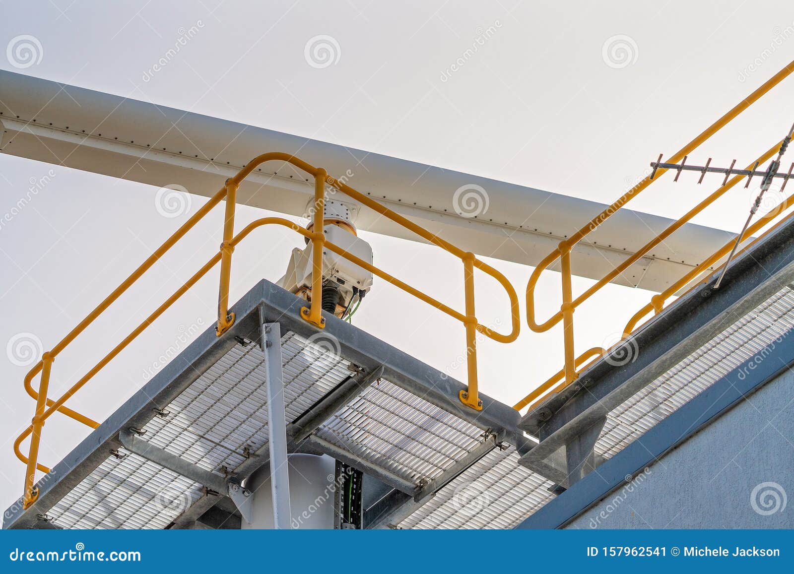 Closeup of Underside of a Radar Direction Finding Transmitter Stock ...