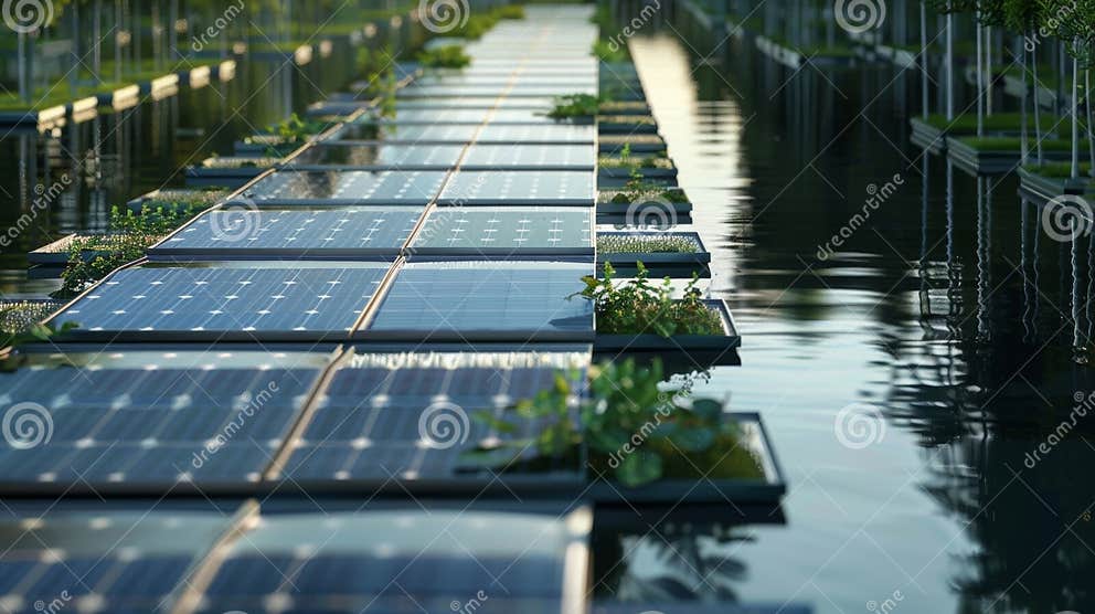 A Closeup of a Unique Solar Array Design Featuring Tall and Slender ...