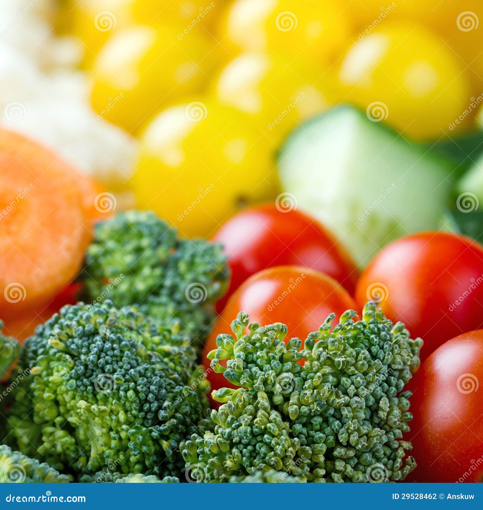 Closeup of vegetables stock photo. Image of colorful - 29528462