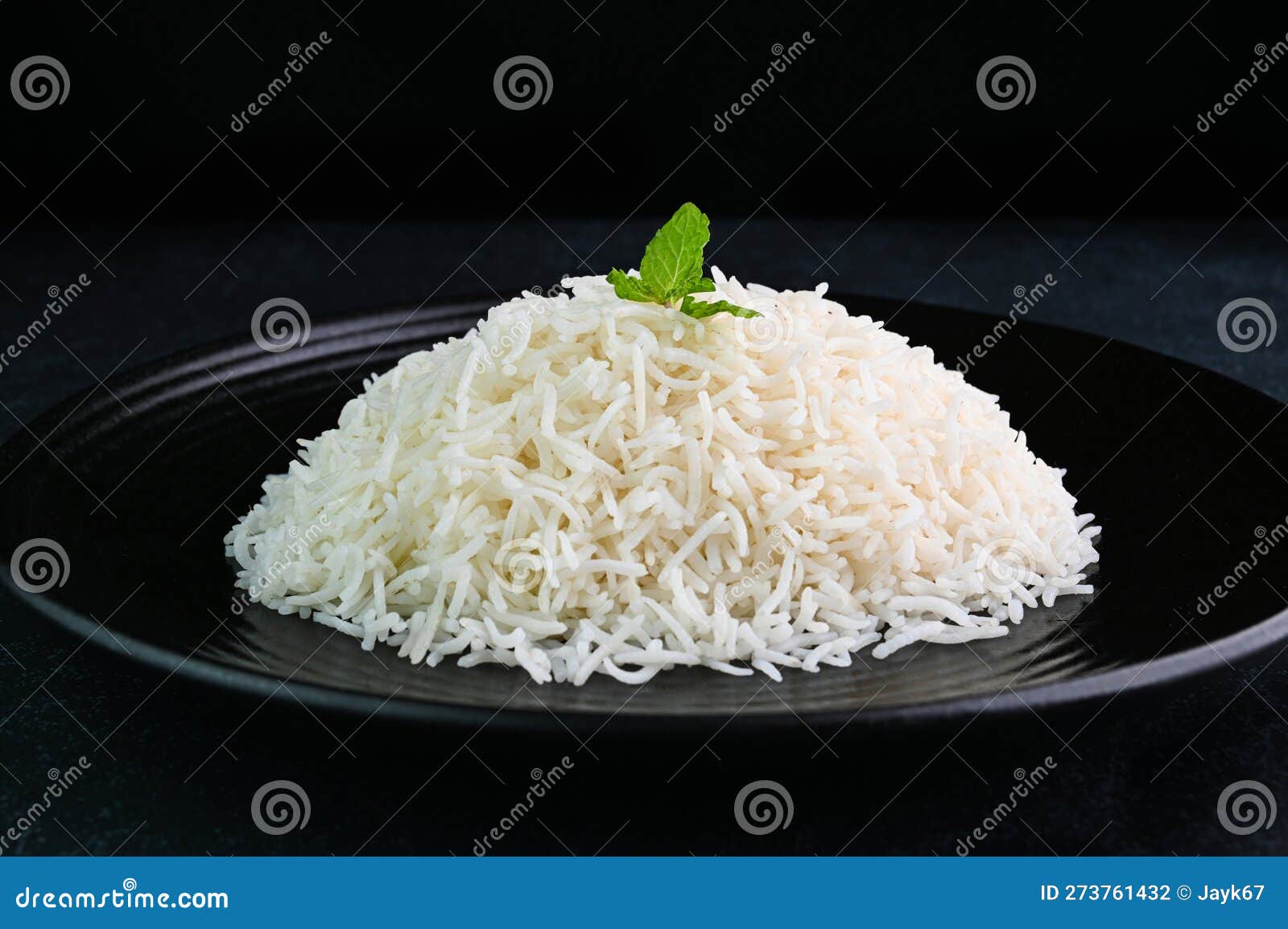 Basmati White Rice Solid Texture. Top View Close-up On Raw Rice Grains ...