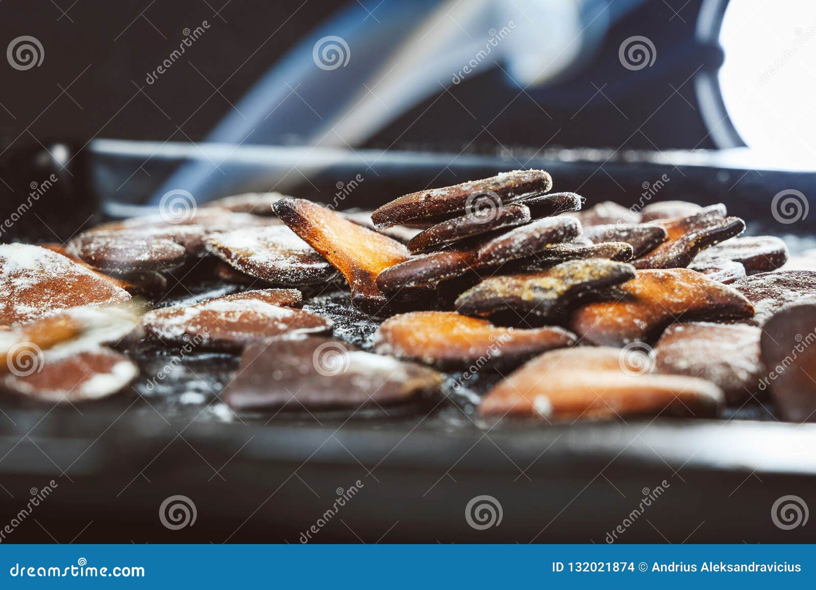 Burned gingerbread cookies stock photo. Image of homemade - 132021874