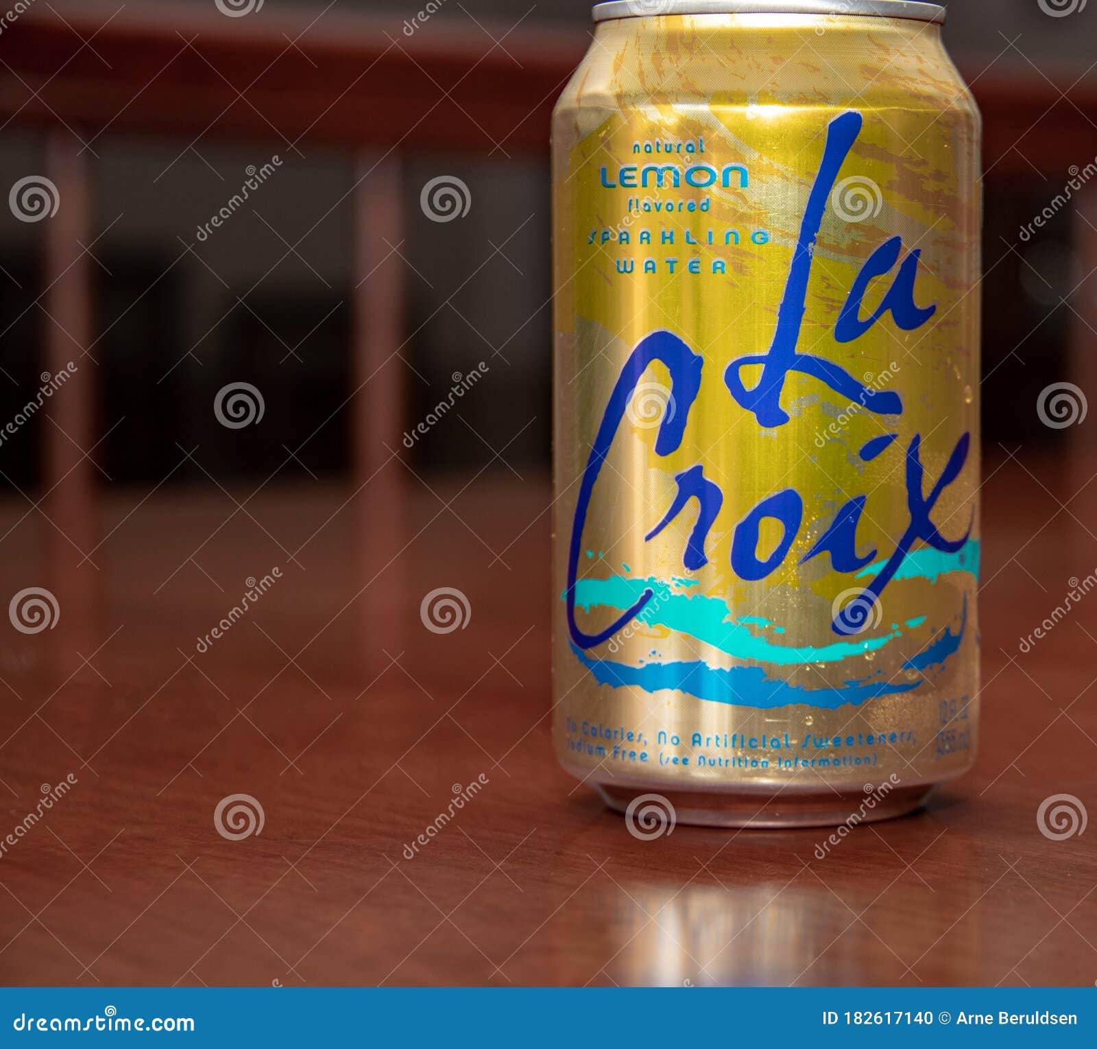 Closeup View of a Can of La Croix Editorial Image - Image of closeup ...