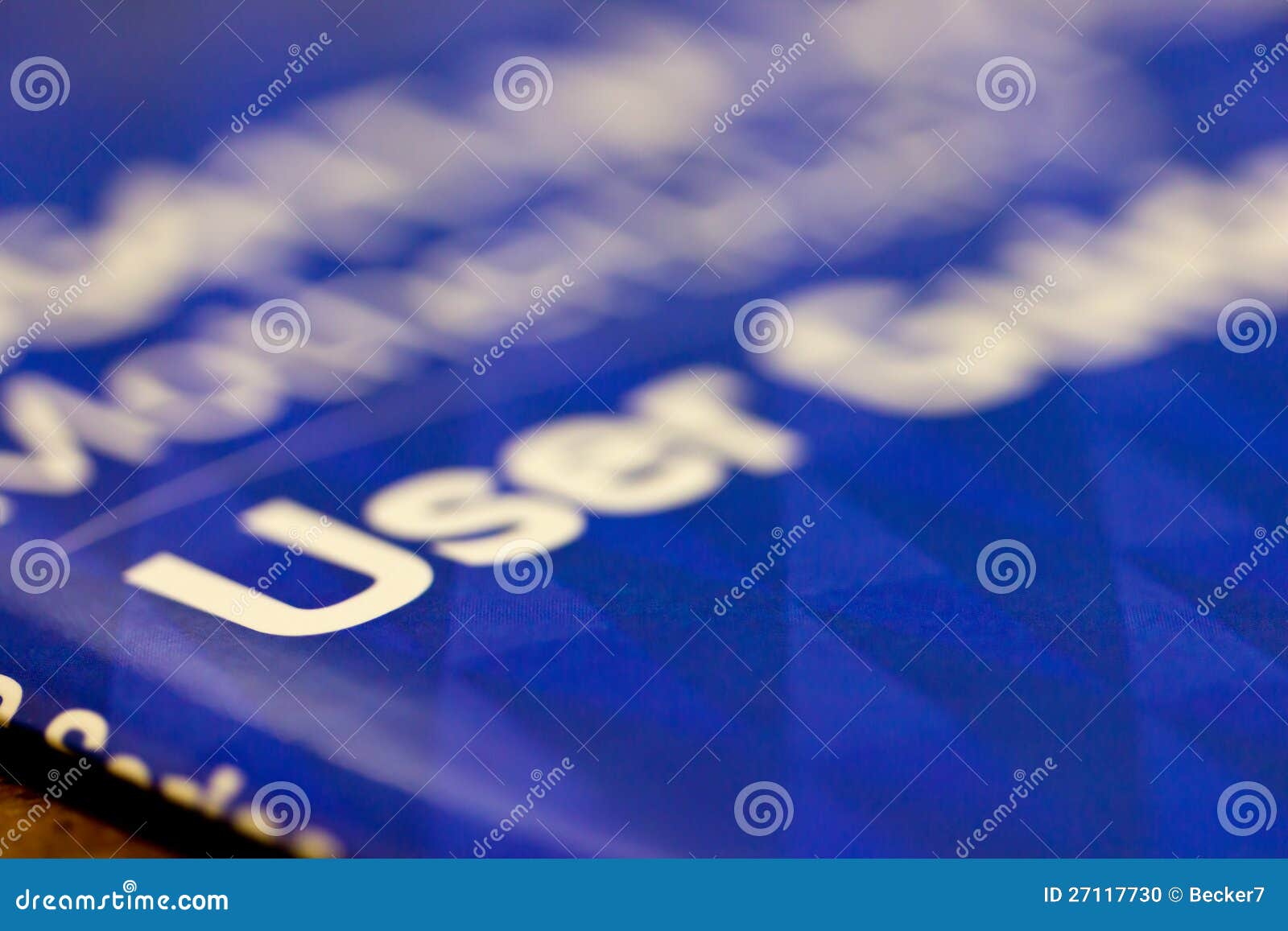 Closeup View of Cover of User Guide Book Stock Photo - Image of book ...