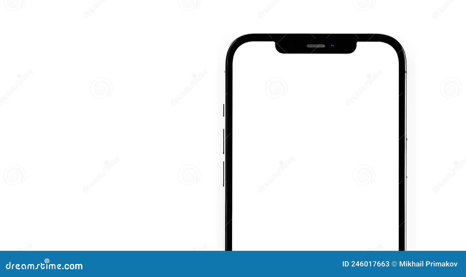 White Iphone Template