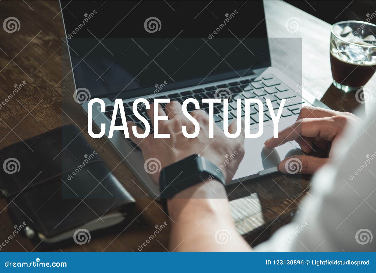 Man doing case study stock photo. Image of study, indoors - 123130896