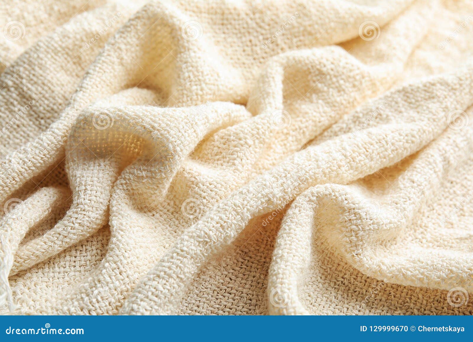 Closeup View of Light Cloth. Fabric Texture Stock Photo - Image of ...