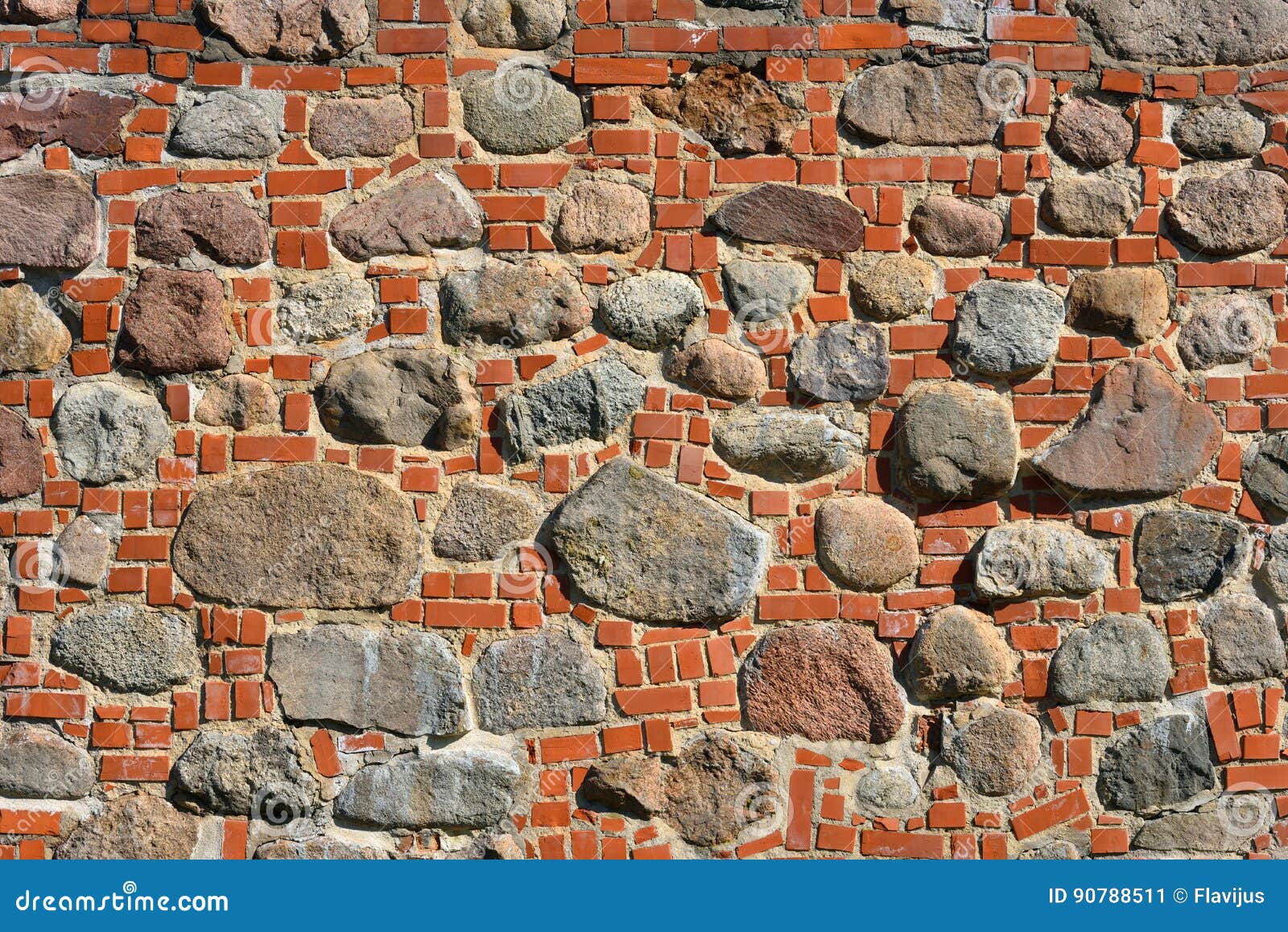 Closeup View of Old Wall of Medieval Castle Stock Image - Image of ...