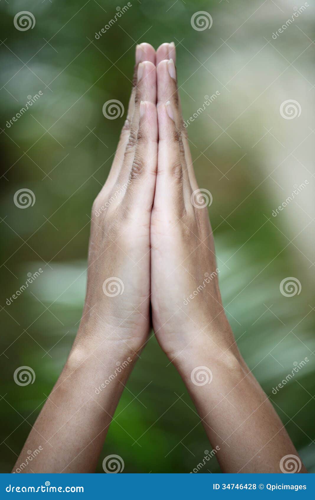 Closeup View Of Praying Hands Royalty Free Stock Photos - Image: 34746428