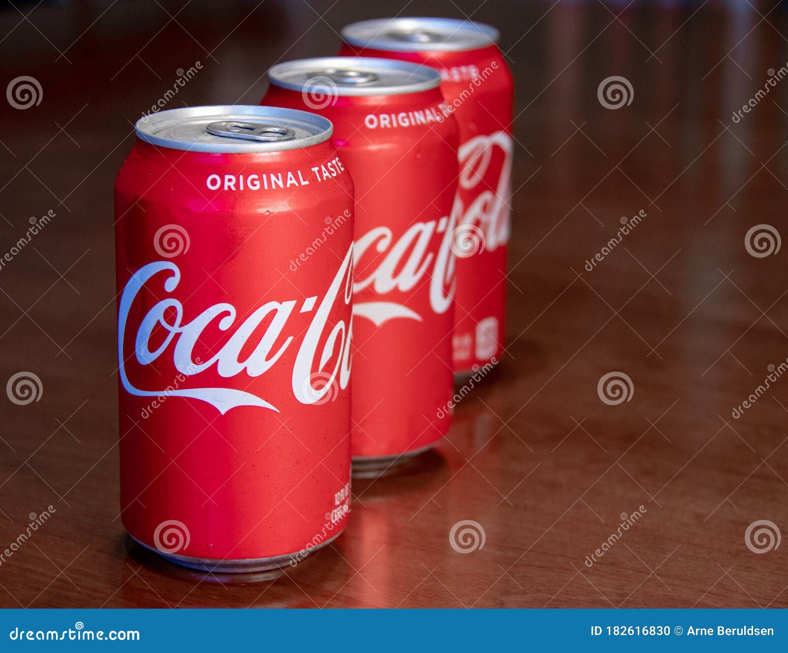 Closeup View of Several Cans of Coca Cola Editorial Image - Image of ...