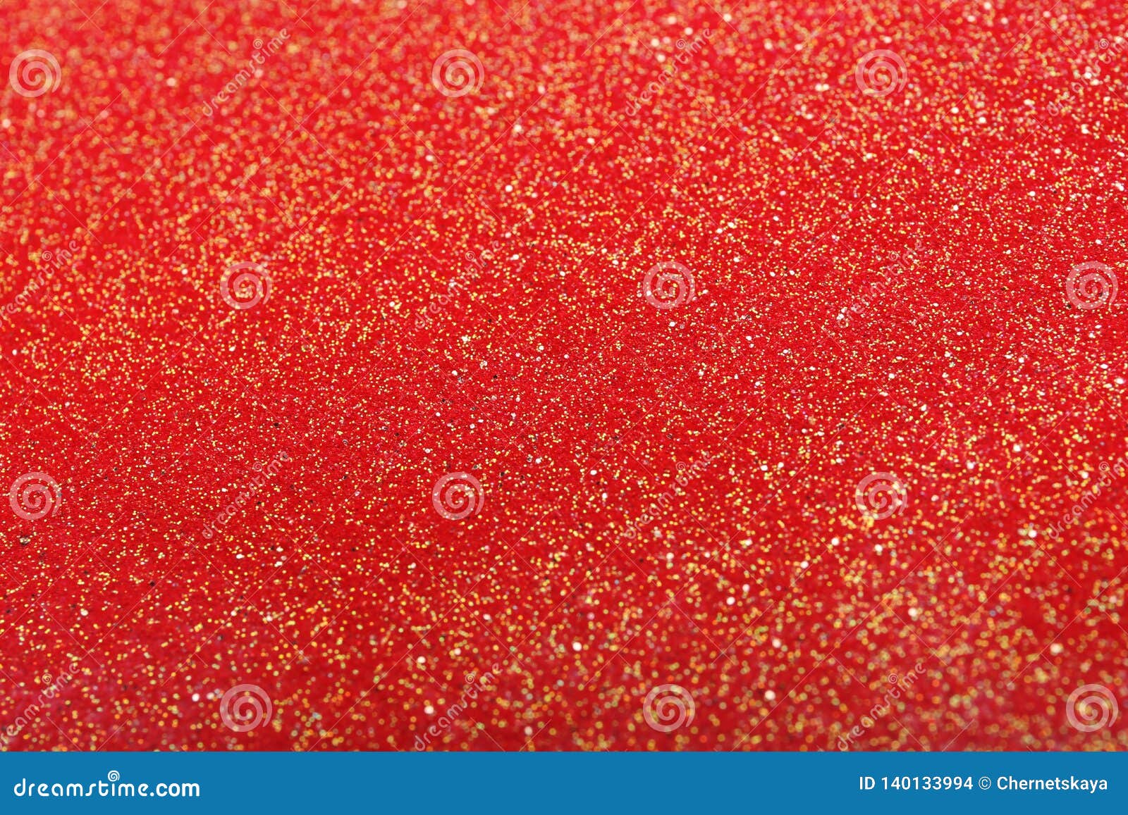 Closeup View of Sparkling Red Glitter Stock Photo - Image of color ...