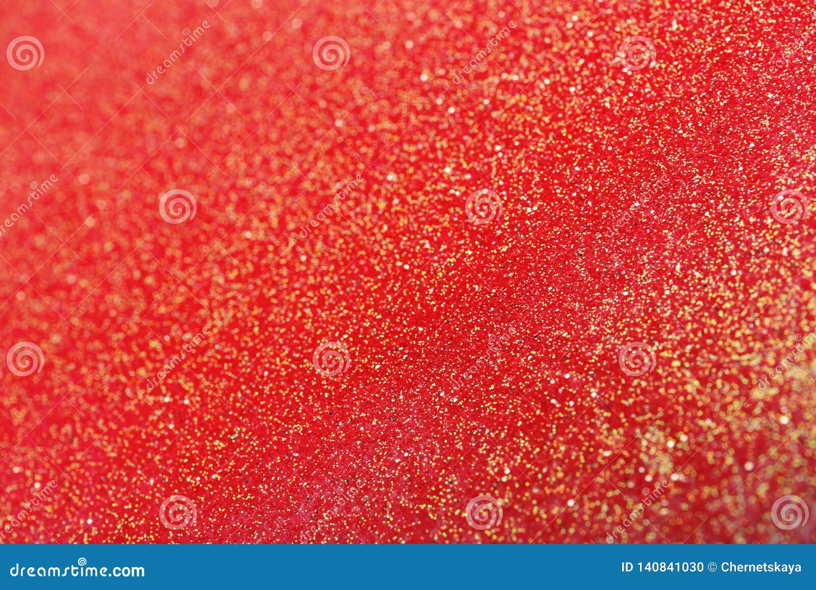 Closeup View of Sparkling Red Glitter Stock Illustration - Illustration ...