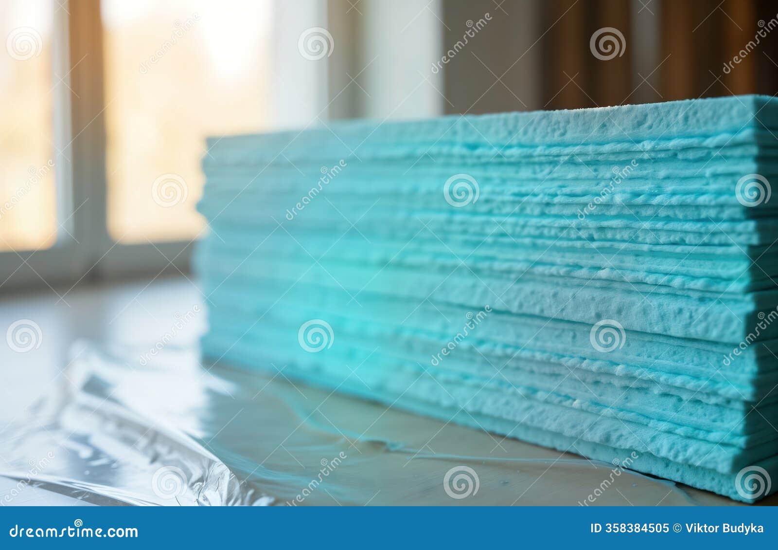 Polystyrene Insulation Panels On Brick Wall Stock Image | CartoonDealer ...