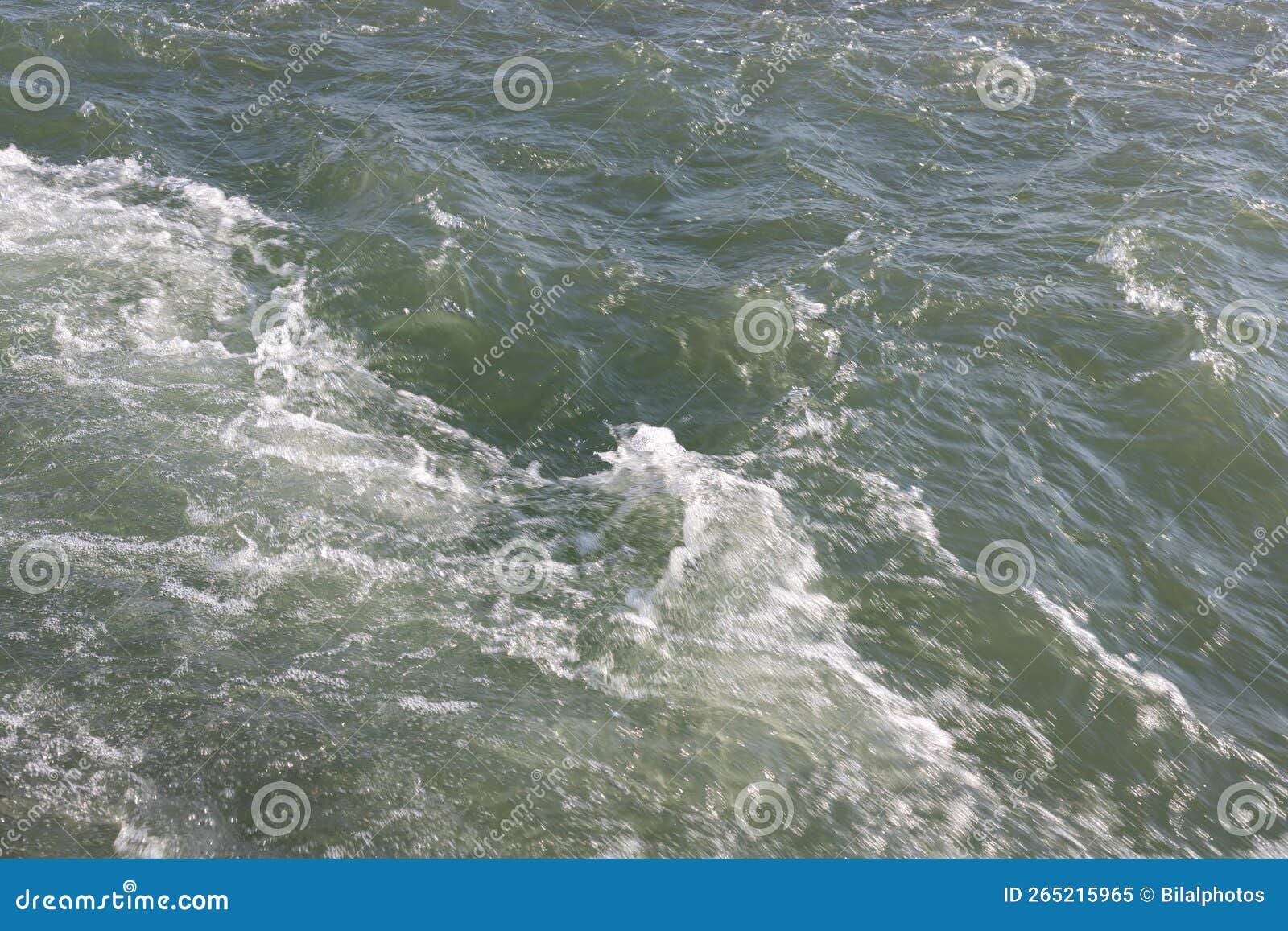 Closeup View of Waves in the River Stock Image - Image of storm, waves ...