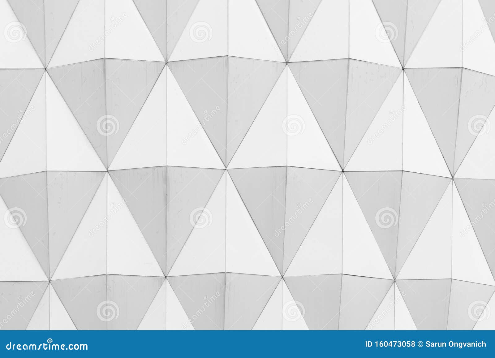 Closeup View of White Abstract Diamond Shape Pattern Architectural ...