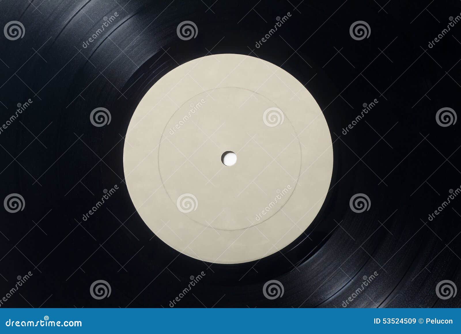Closeup of Vinyl Long Play Record with Label Stock Image - Image of ...