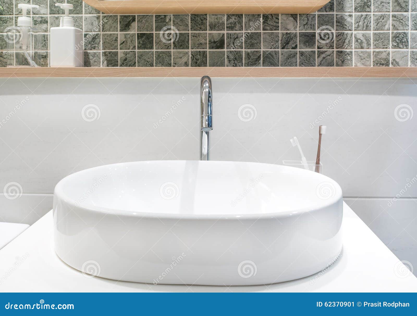 Closeup of a Wash Basin in a Modern Bathroom Stock Image - Image of ...