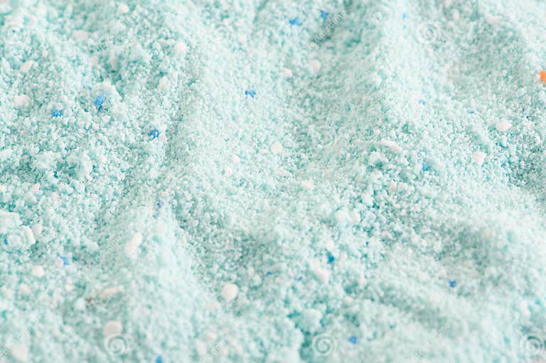 Closeup of Washing Powder Texture Background. Stock Image - Image of ...