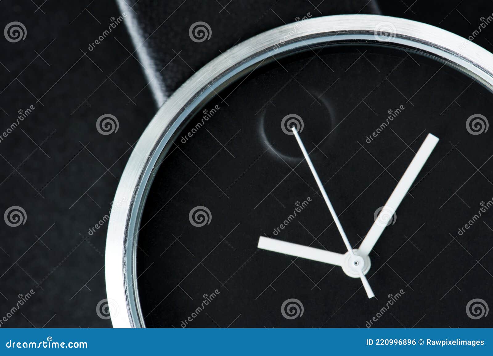 Closeup of wall time clock stock photo. Image of face - 220996896