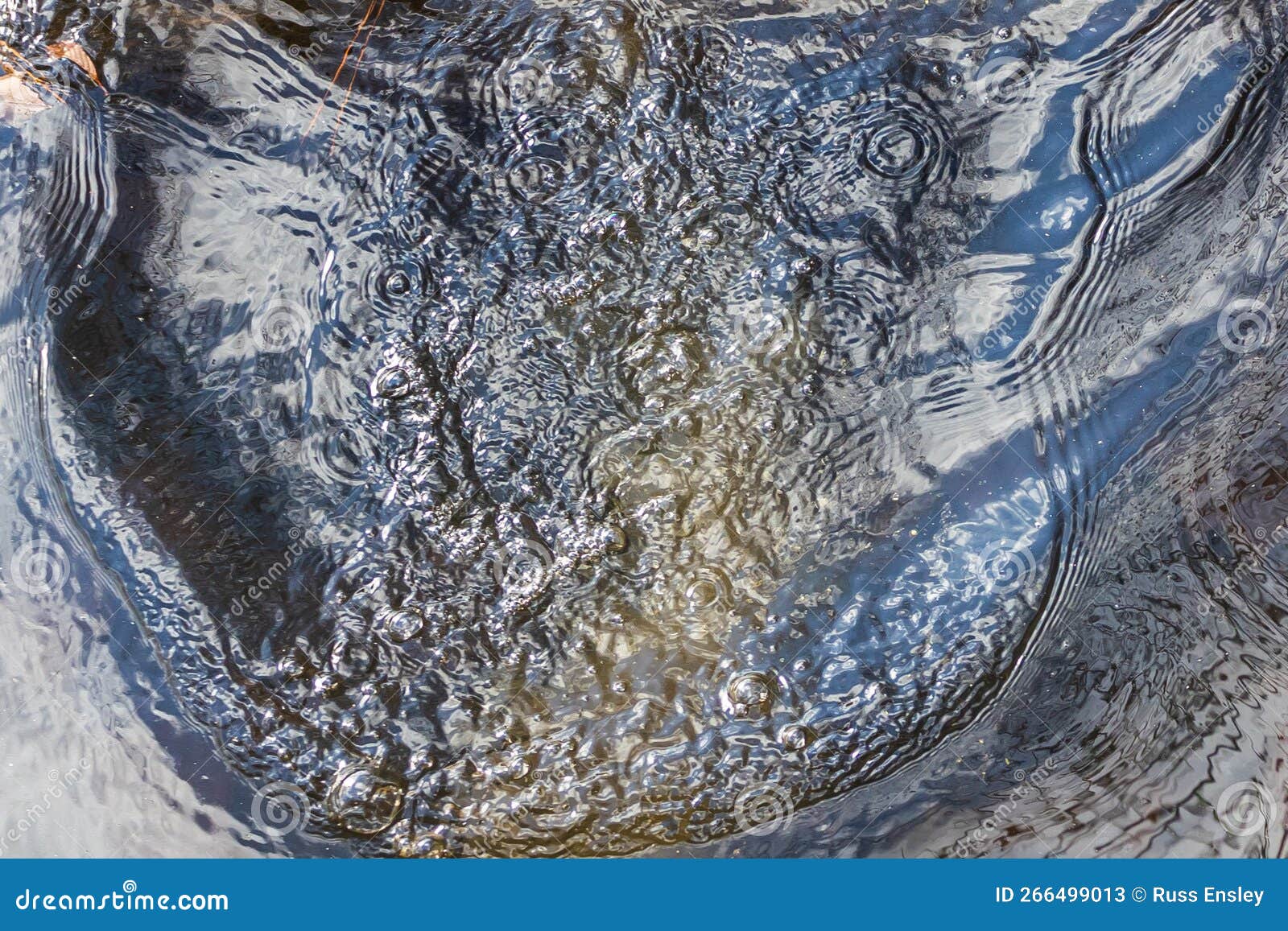 Closeup of Water Rippling on Lake Surface Creates Textured Background ...