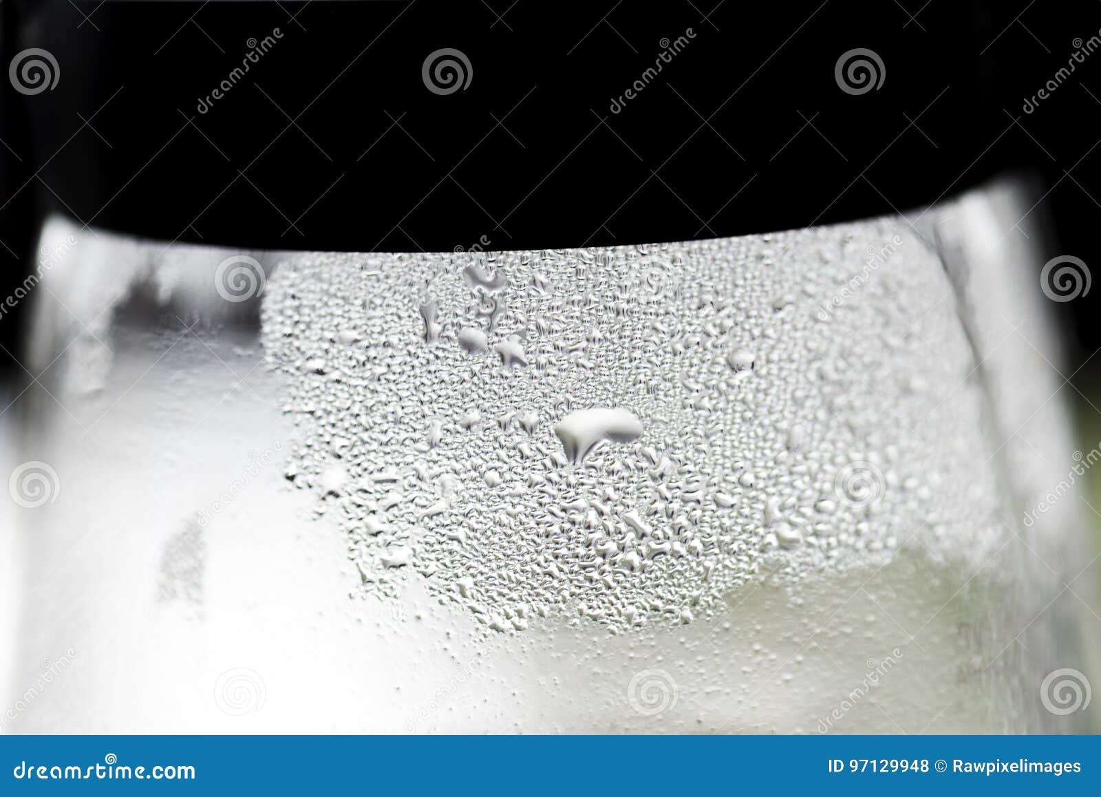 Closeup of Water Steam on Glassware Surface Stock Photo - Image of ...