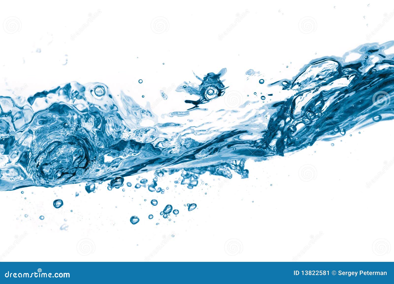 Closeup of Water Waves Macro Stock Image - Image of healthy, health ...