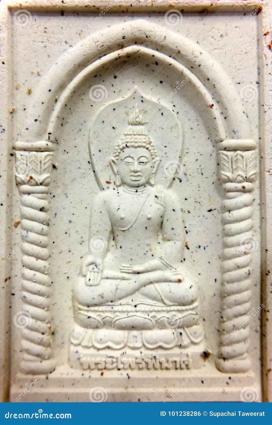 Closeup White Amulet stock photo. Image of style, decoration - 101238286