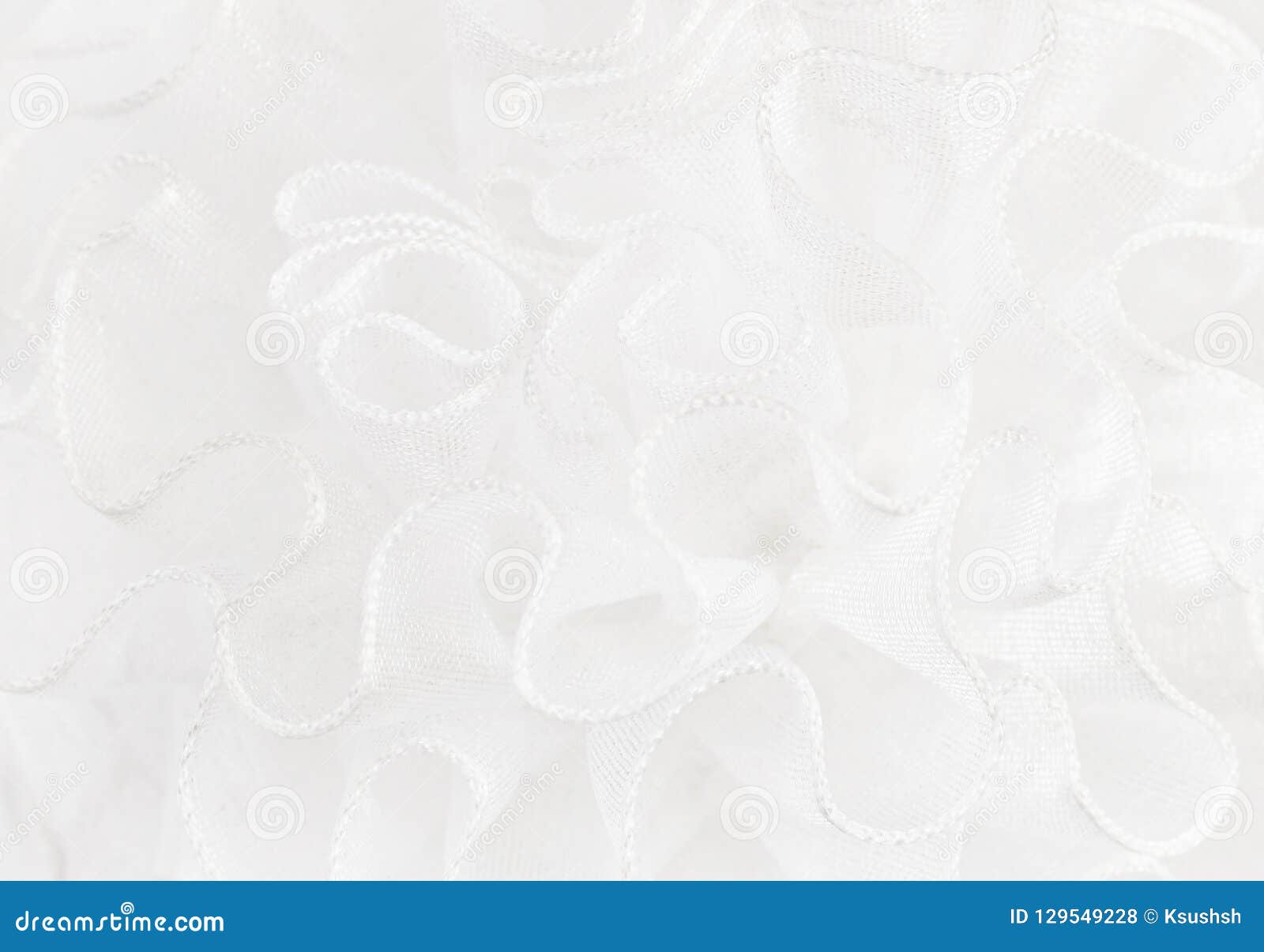 Closeup of White Fabric Frills Stock Photo - Image of shambolic, draped ...