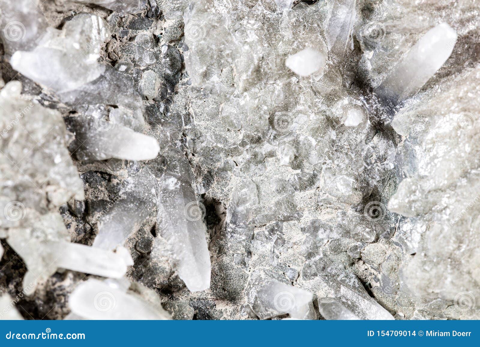 Closeup of White Quartz Mineral Stone, Pattern Background Stock Photo ...